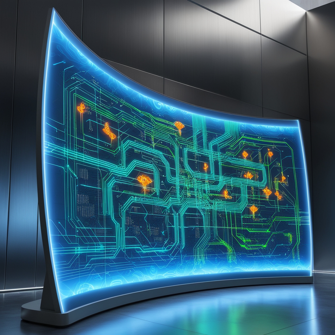 an unusual picture of a thing